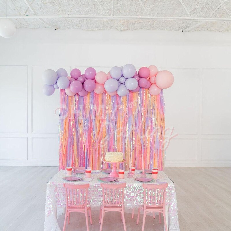 Fringe Backdrop Peach - Etsy