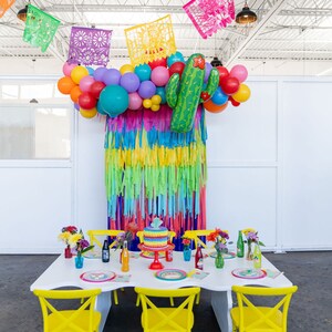 Fiesta Ole Fringe Backdrop FIESTA Handmade Tassel Garland / Fiesta ...