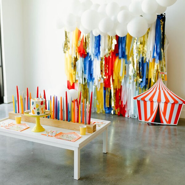 Circus Party Backdrop - Etsy