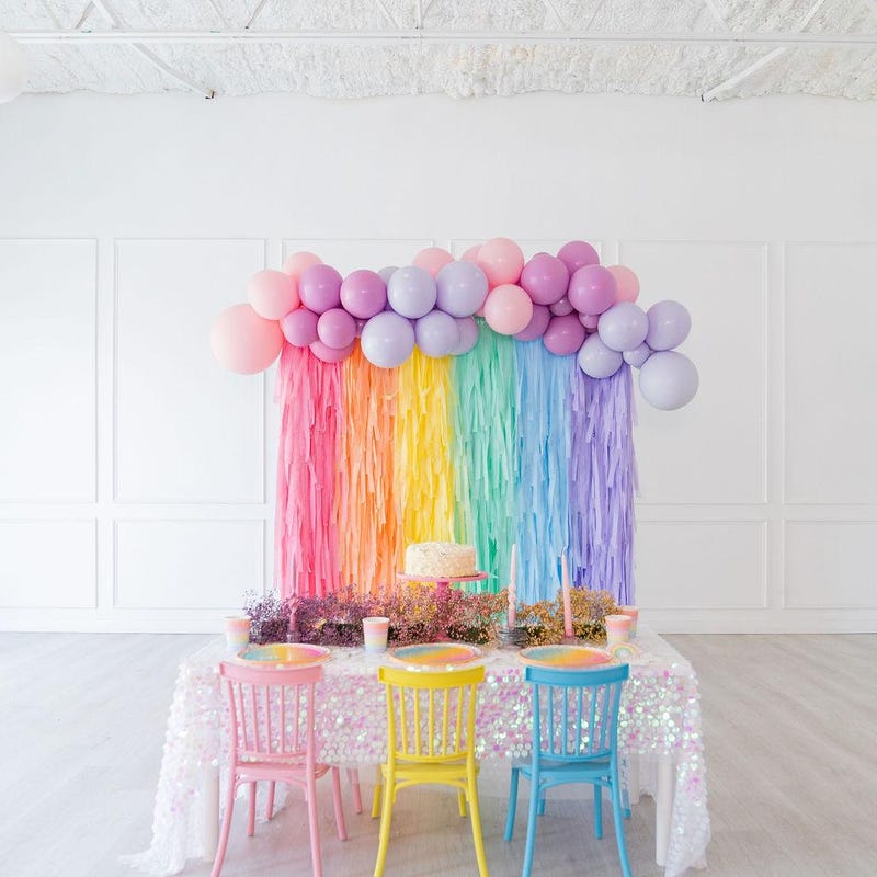 Rainbow Backdrop - Etsy