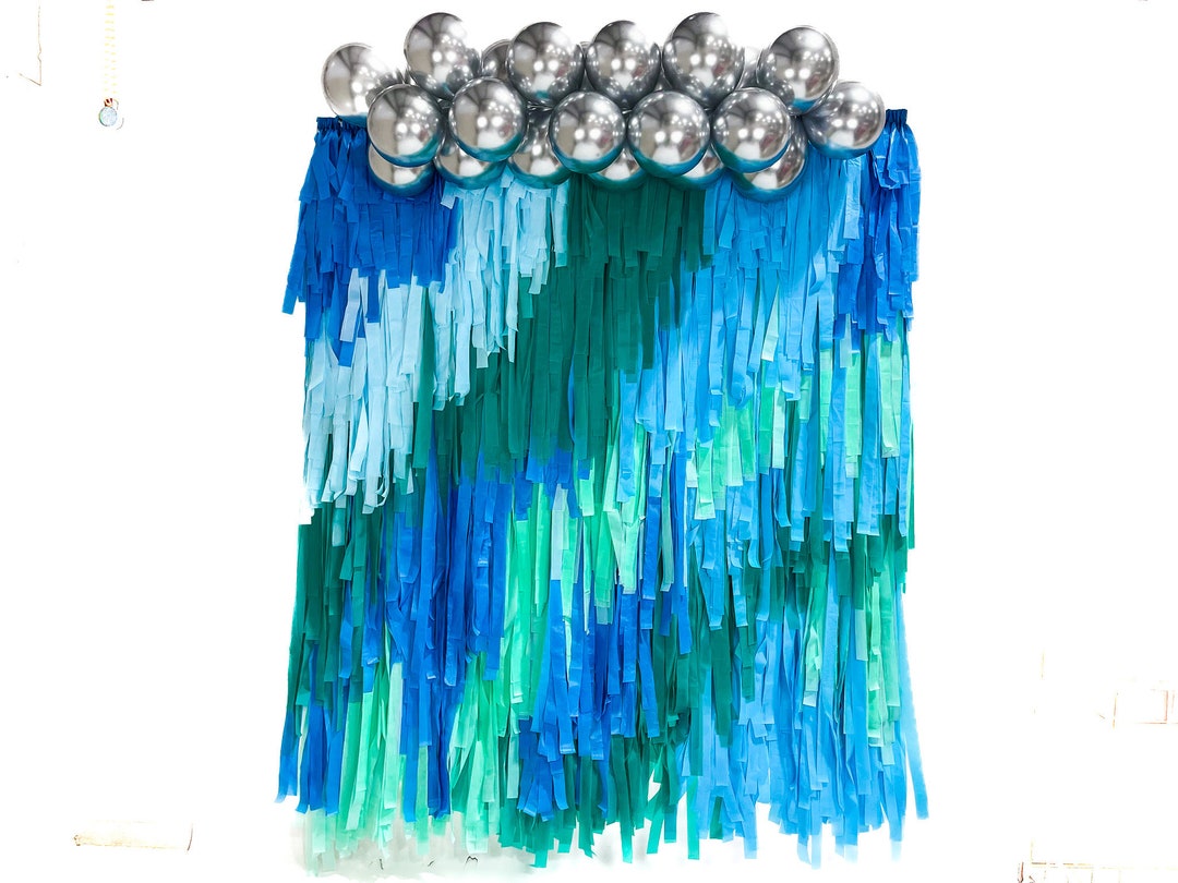 Surf Birthday Fringe Arch Kit the Big One Party Decorations DIY Fringe ...