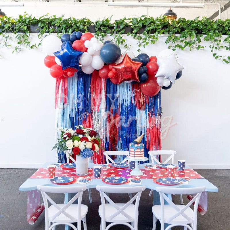 Blue Stripe Backdrop - Etsy