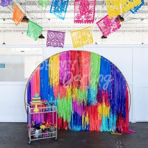 Viva La Fiesta Fringe Backdrop, Custom Fringe Backdrop, Anthro Inspired ...