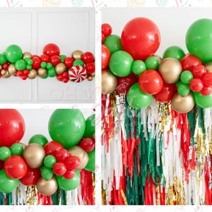 Cup of Cheer Balloon Kit, Balloon Garland Kit, DIY Balloon Arch, Matte ...