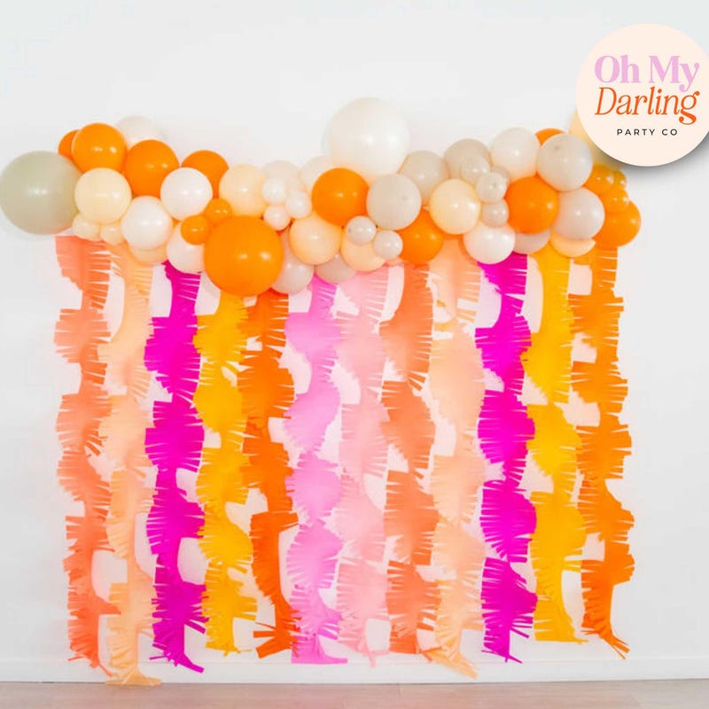 Crepe Paper Fringe - Etsy