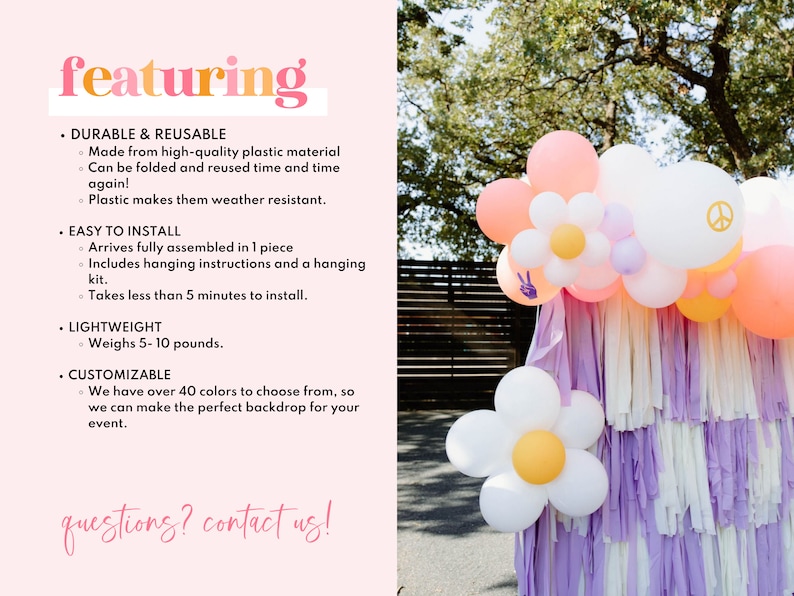 Check Ya Later Fringe Backdrop for Birthday Party Decor - Etsy