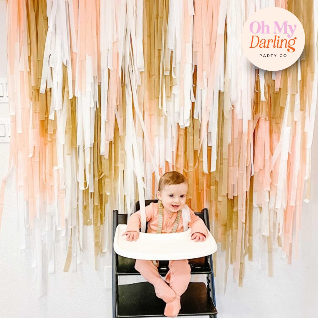 Peach Themed Party – Peach Baby Shower Decor for Gender-neutral ...