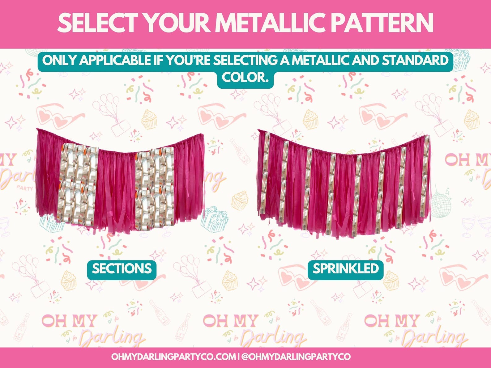 Starstruck Overhead Swagfringe Backdrop Streamer Wall Bachelorette ...