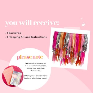 Veuve Before Vows Fringe Backdrop Bachelorette Party Decor Fringe Wall ...