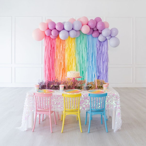 Rainbow Backdrop - Etsy