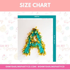 Stoney Clover Inspired Fringe Letters, Patch Birthday Decor, Girl ...