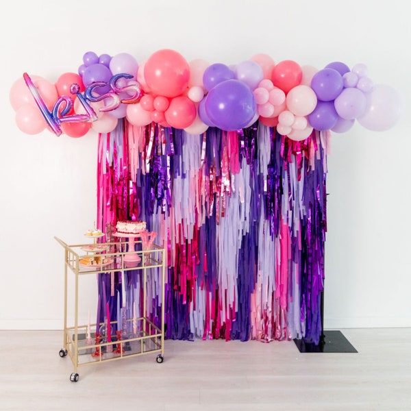 Pink and Purple Backdrop - Etsy