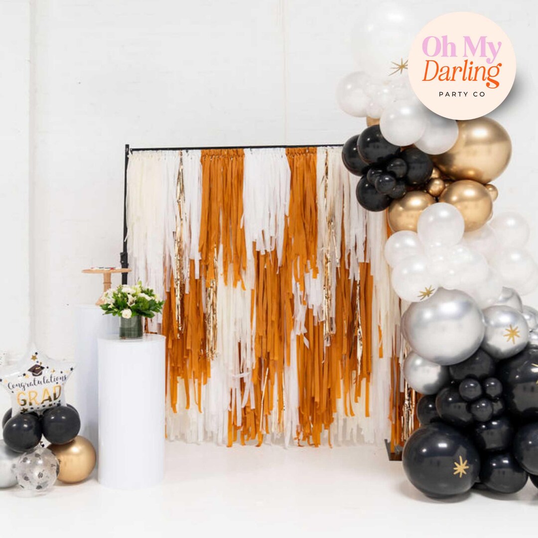 Longhorn Legacy Backdrop - Etsy 1 , Fringe, Streamers , Party Decor ...