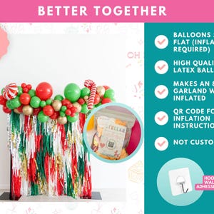 Cup of Cheer Balloon Kit, Balloon Garland Kit, DIY Balloon Arch, Matte ...