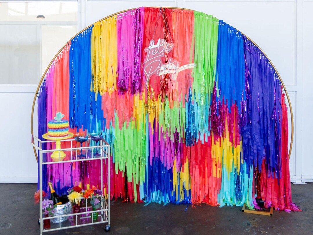 Mexican Fiesta Backdrop, Balloon Garland, Taco Bout A Baby Party ...