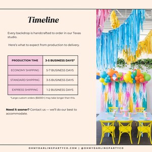 Custom Aerial Fringe Rings: Party Ceiling Decor, Fringe Garland, Party ...