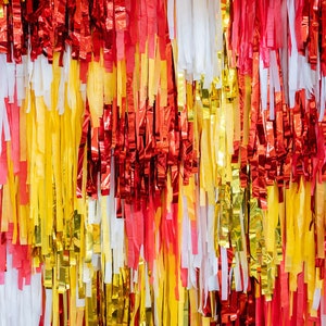 Fire up the Fun Backdrop Fire Truck Party Decor, Fireman Birthday Party ...