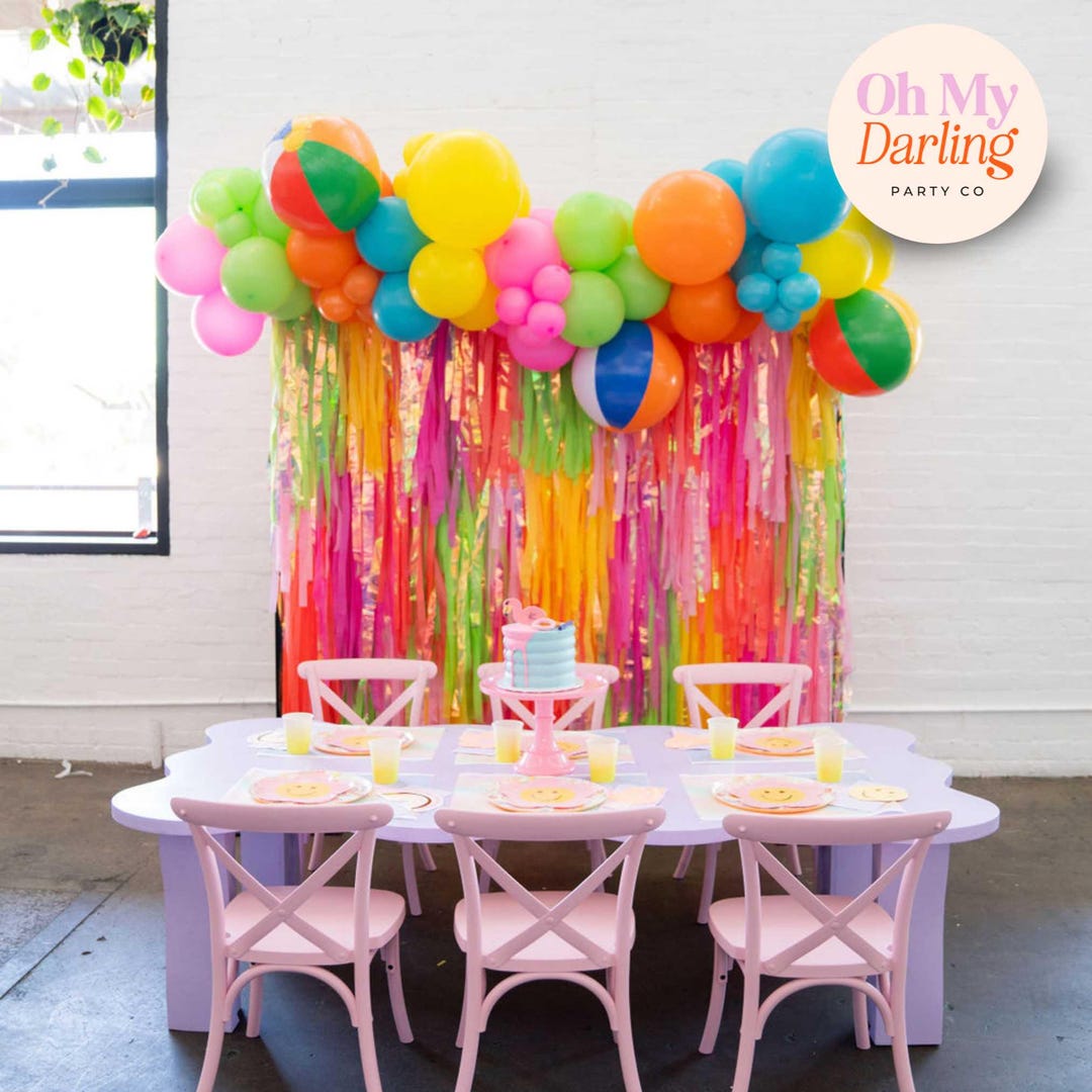 Neon Party Decor – Fruit Theme Birthday Party for Kids, Colorful Event ...