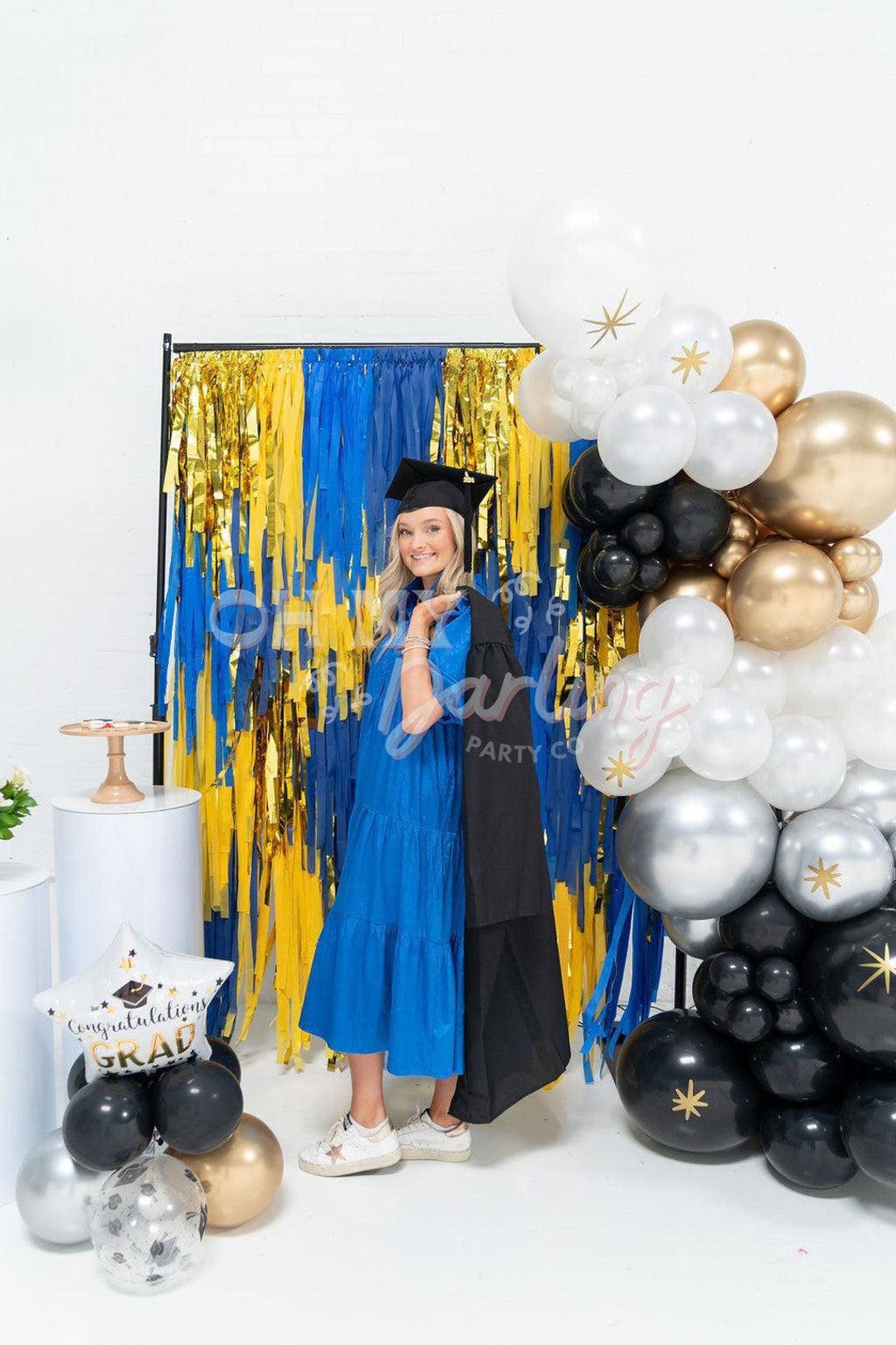 Class of 2025 Custom Fringe Graduation Party Backdrop, Luxury ...