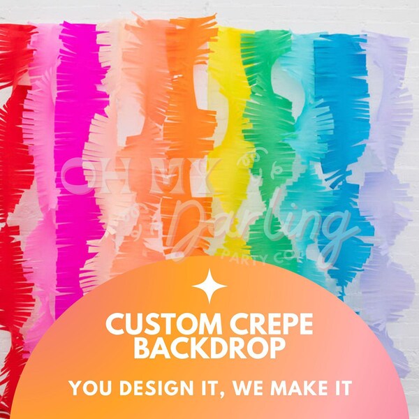 Crepe Paper Fringe - Etsy