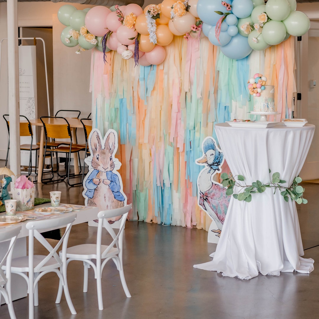 Peter Rabbit Backdrop Easter Party Decor Essentials Spring Party Decor ...