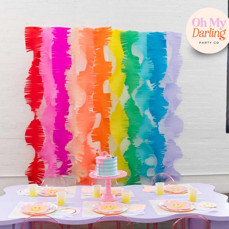 Crepe Paper Fringe - Etsy