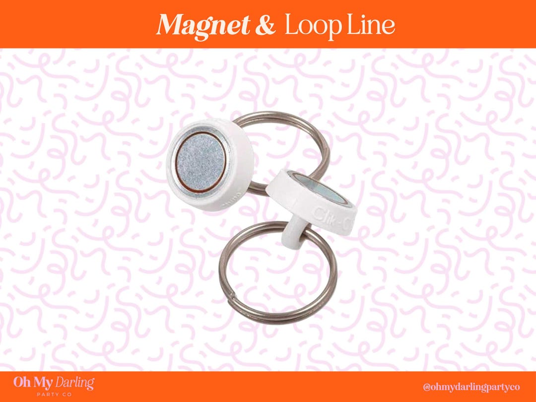 Magnet & Loop Line, Backdrop for Birthday Parties, Tassels Streamers ...
