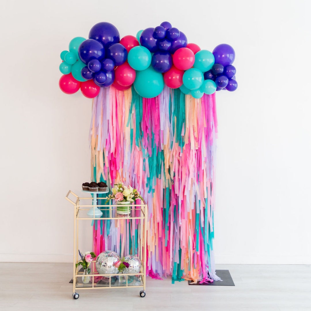 Muted Fiesta Party Decor First Fiesta Backdrop Balloons Garland ...