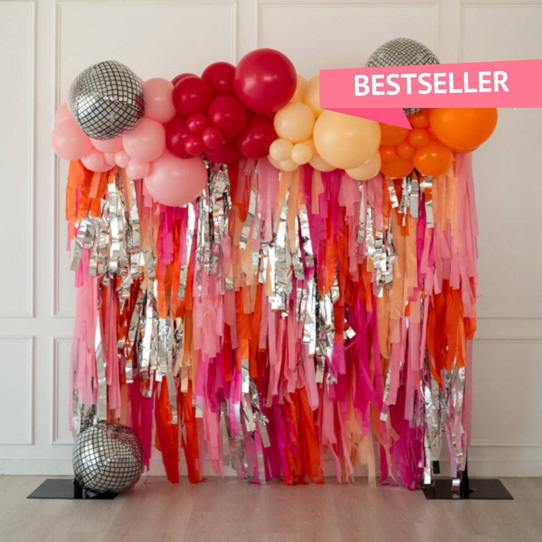 Veuve/bachelorette Party Backdrop/bridal Shower Party Backdrop/pink and ...