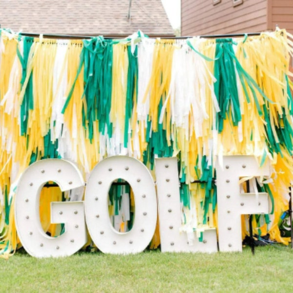 Golf Birthday Party Backdrop - Etsy