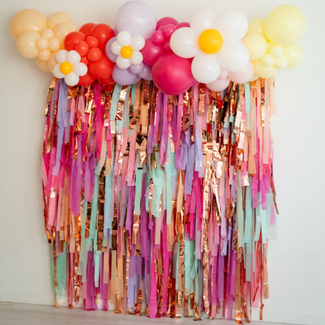 Good Times Roll Backdrop 9fringe Backdrop Streamer Wall Bachelorette ...