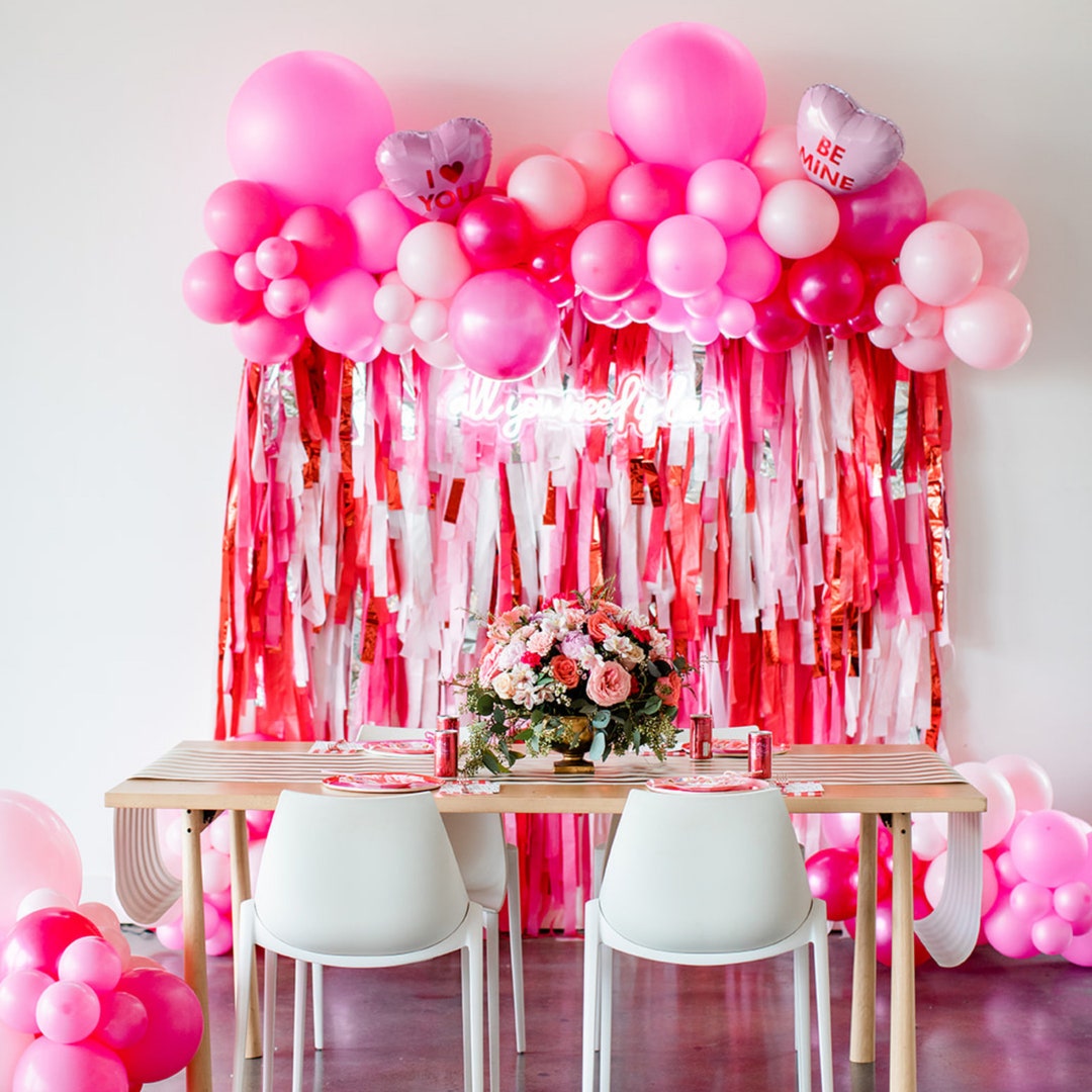 Sweetheart Backdropfringe Backdrop Streamer Wall Bachelorette ...