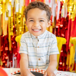 Fire up the Fun Backdrop Fire Truck Party Decor, Fireman Birthday Party ...