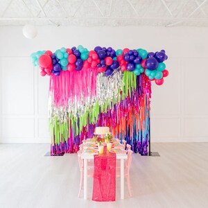 Ready to Ship: Candyland Backdrop Party Decor Streamer Wall Party ...