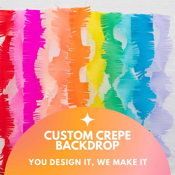 Crepe Paper Fringe - Etsy