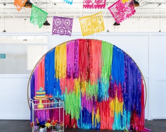 Mexican Fiesta Backdrop/taco Party Backdrop/colorful Backdrop for ...