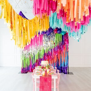 Ready to Ship: Candyland Backdrop Party Decor Streamer Wall Party ...