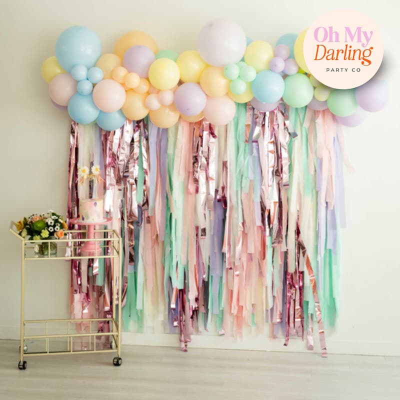 Pastel Party Decor - Etsy