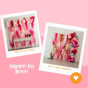 Veuve Before Vows Fringe Backdrop Bachelorette Party Decor Fringe Wall ...