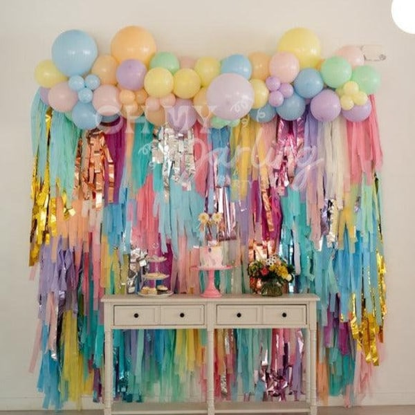 Rainbow Streamer - Etsy