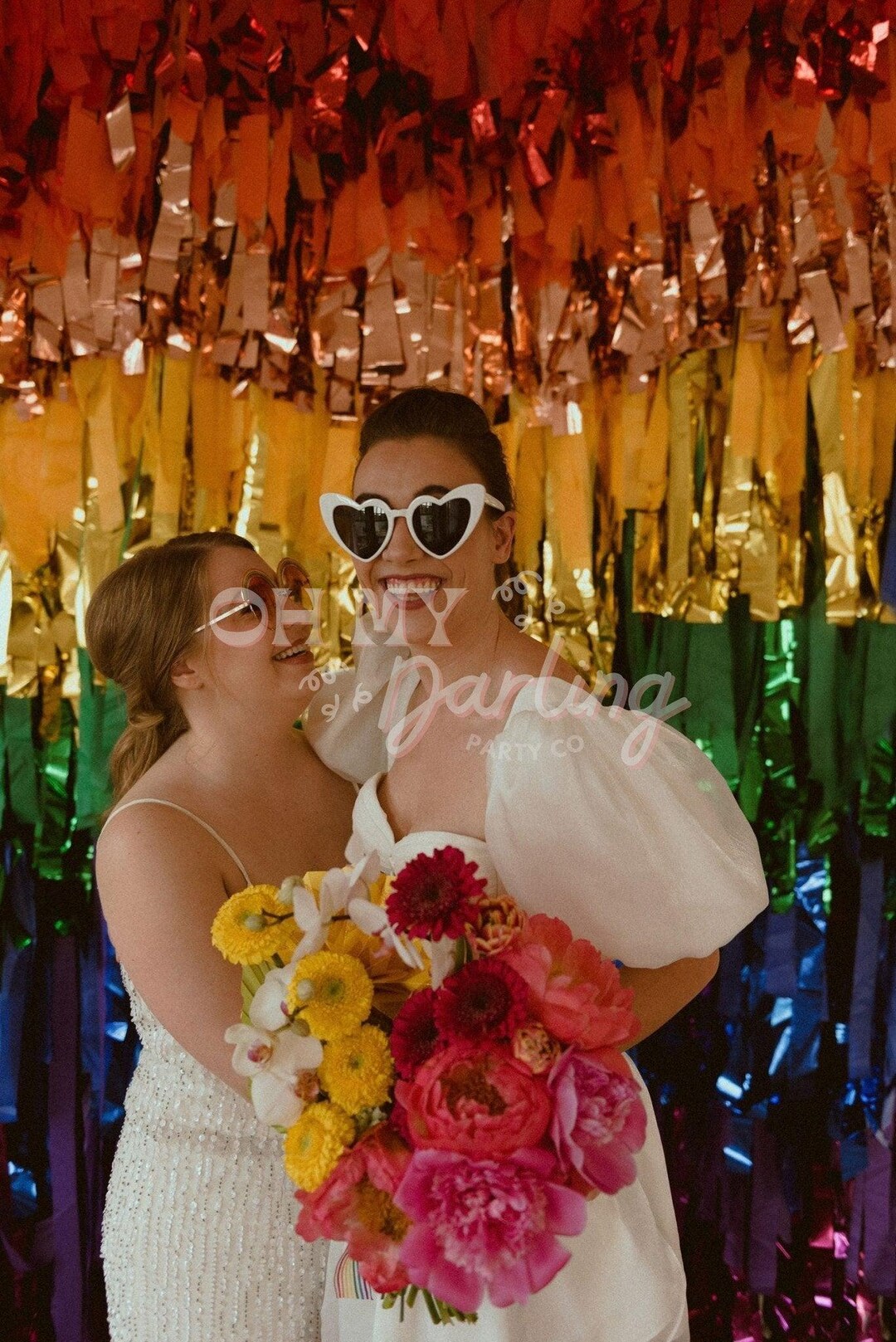 Pride Flag Rainbow Backdrop, June Pride Month Fringe Backdrop for LGBTQ ...