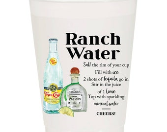 Ranch Water Cups - Etsy