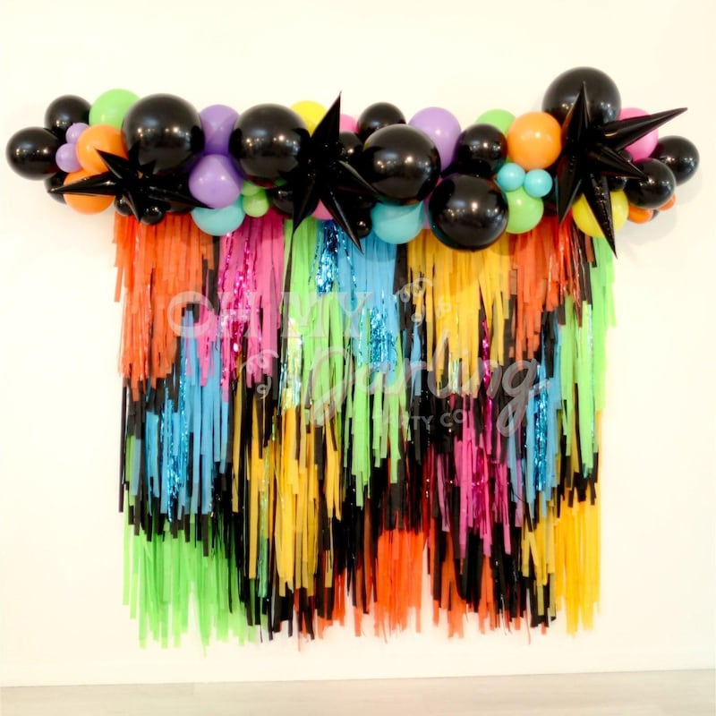 Neon Photo Backdrop - Etsy