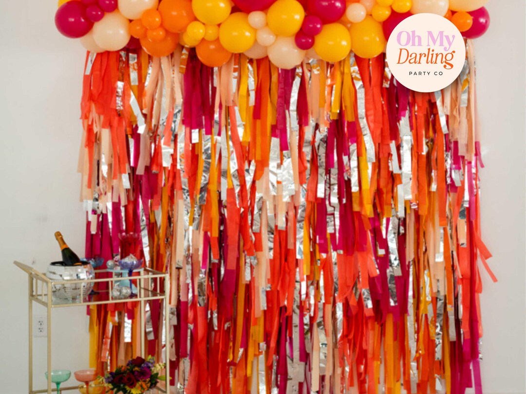 Tequila Sunrise Fiesta – Fringe Backdrop for Colorful Celebrations ...
