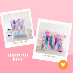 Two Sweet Backdrop and Balloons, Ice Cream Birthday Party, Donut ...