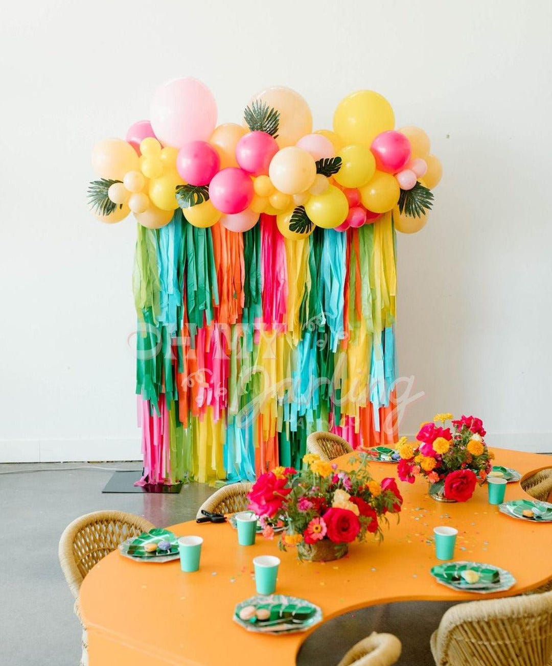 Hawaiian Luau Birthday Banner, Luau Party Decorations, Tropical Party ...