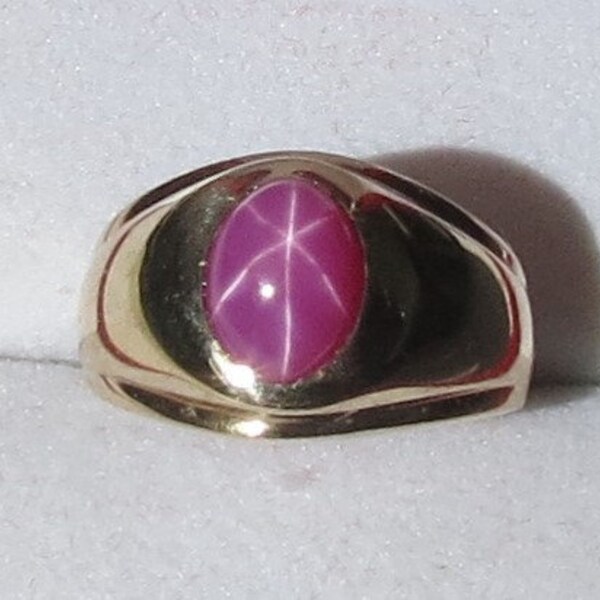 Star Ruby Ring - Etsy