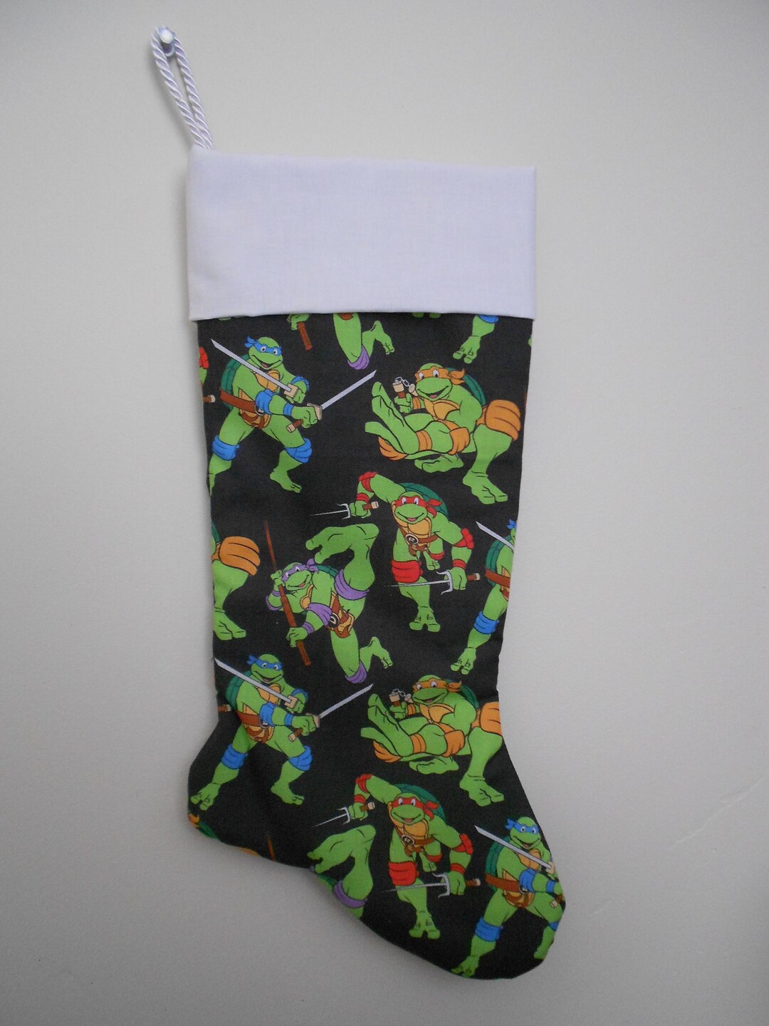 Teenage Mutant Ninja Turtle Christmas Stocking - Etsy