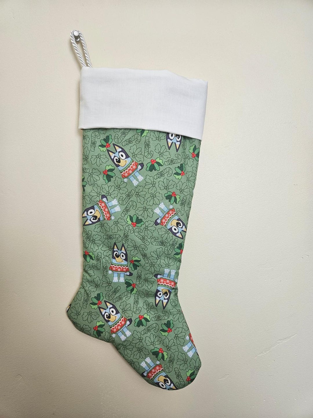 Bluey Christmas Stocking - Etsy