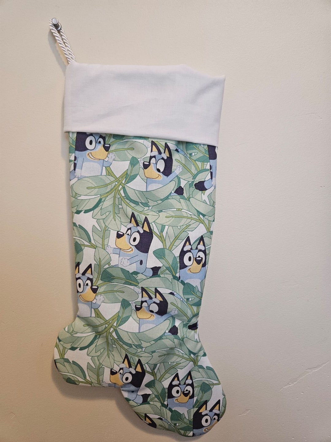 Bluey Christmas Stocking - Etsy